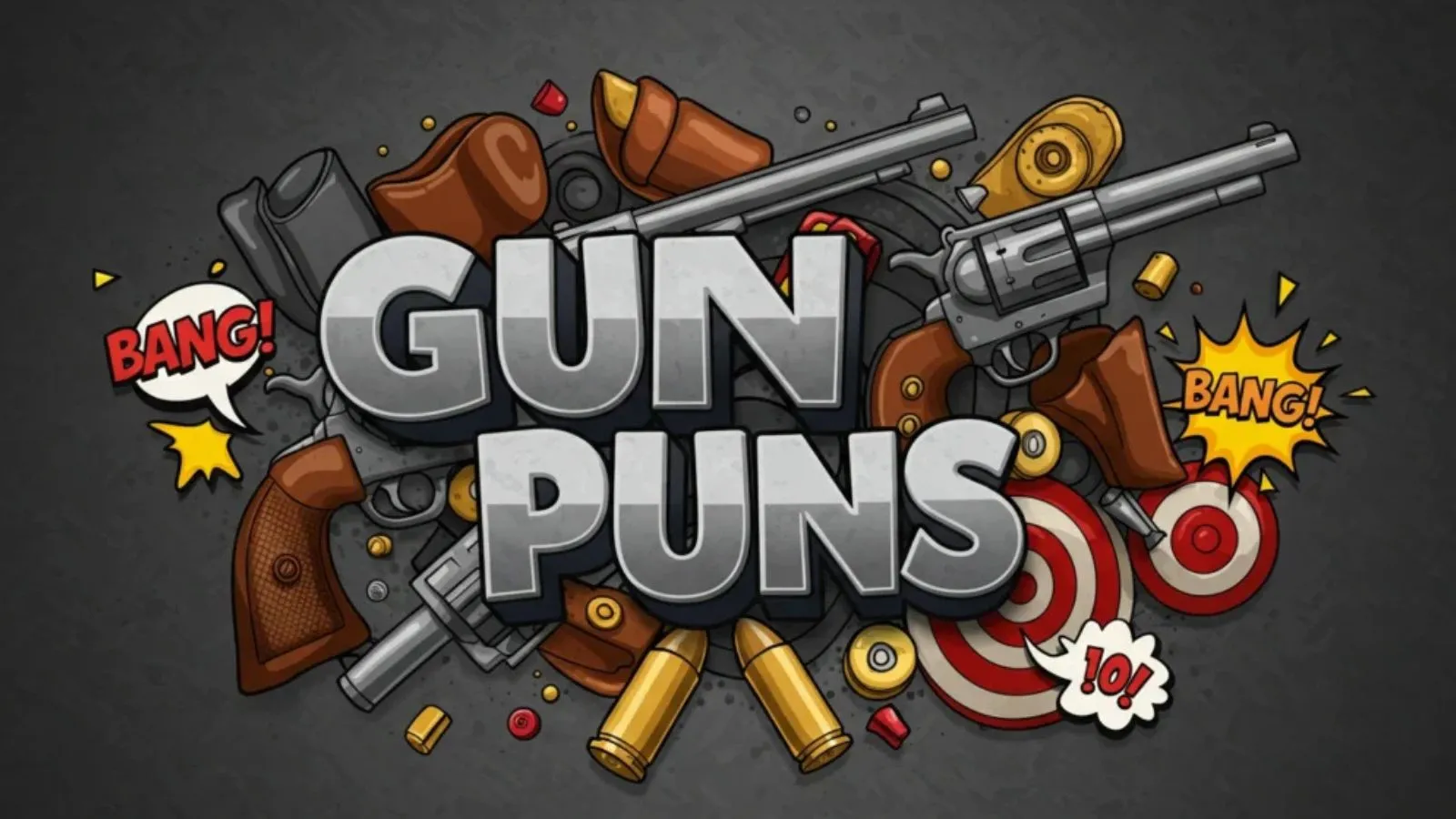 800+Gun Puns To Be Ready ,Fire and Laugh