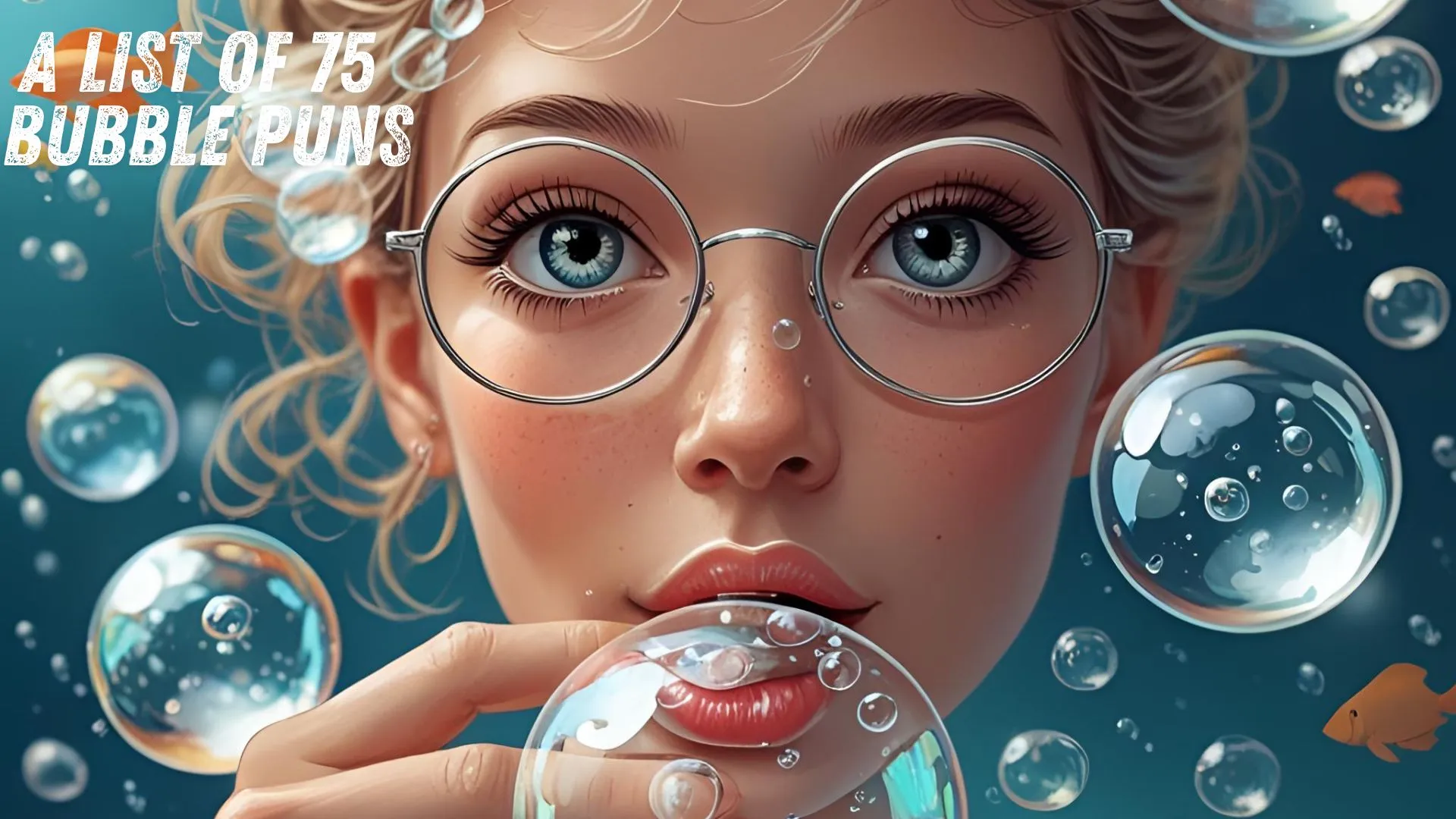 75+ Bubble Puns That’ll Blow You Away