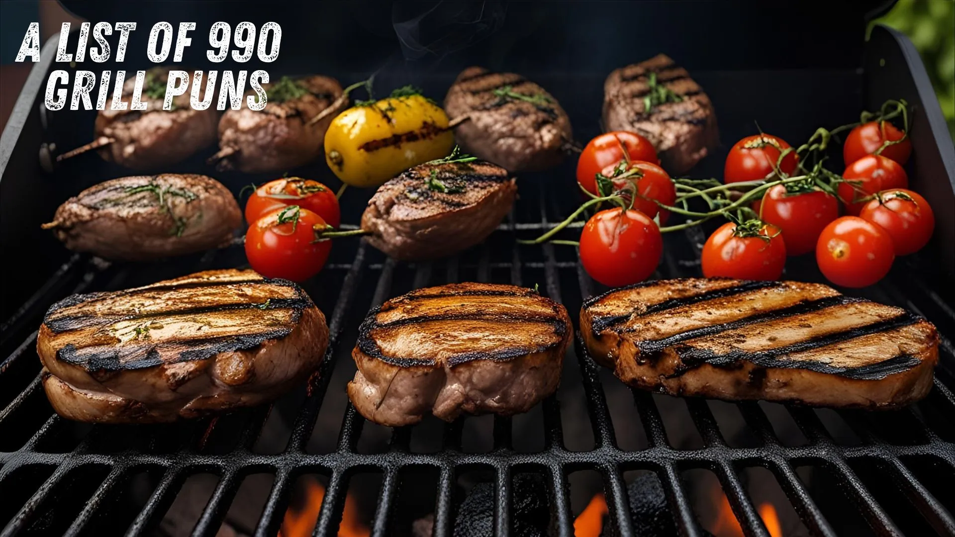 990+Grill Puns That Are Sizzling with Humor