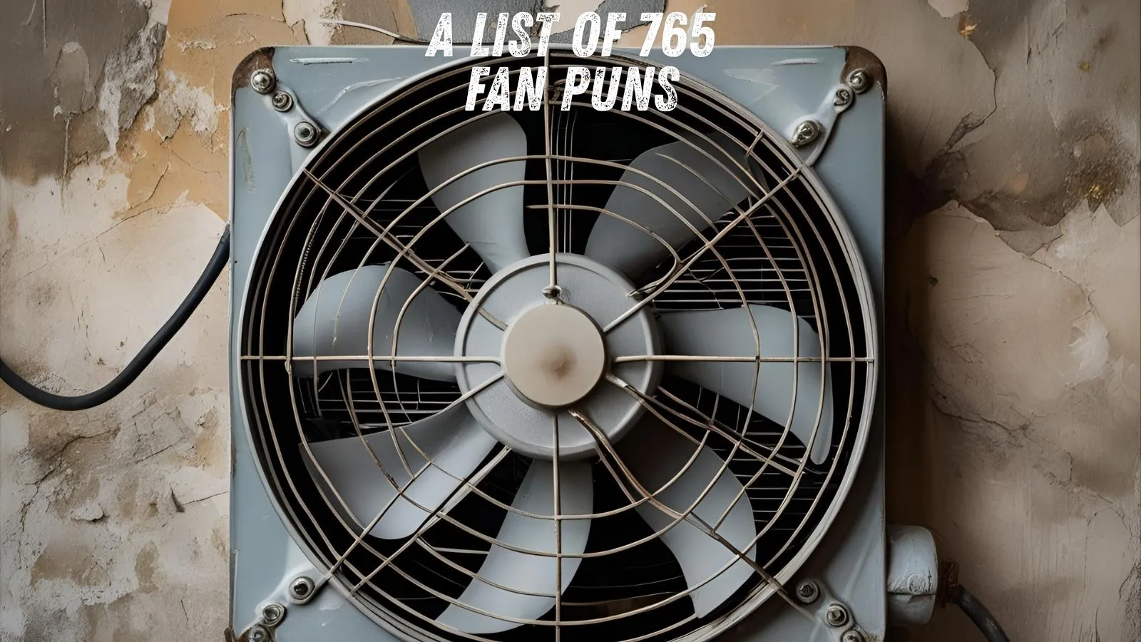 Fan Puns : These Puns Are Too Cool for Everyone Else