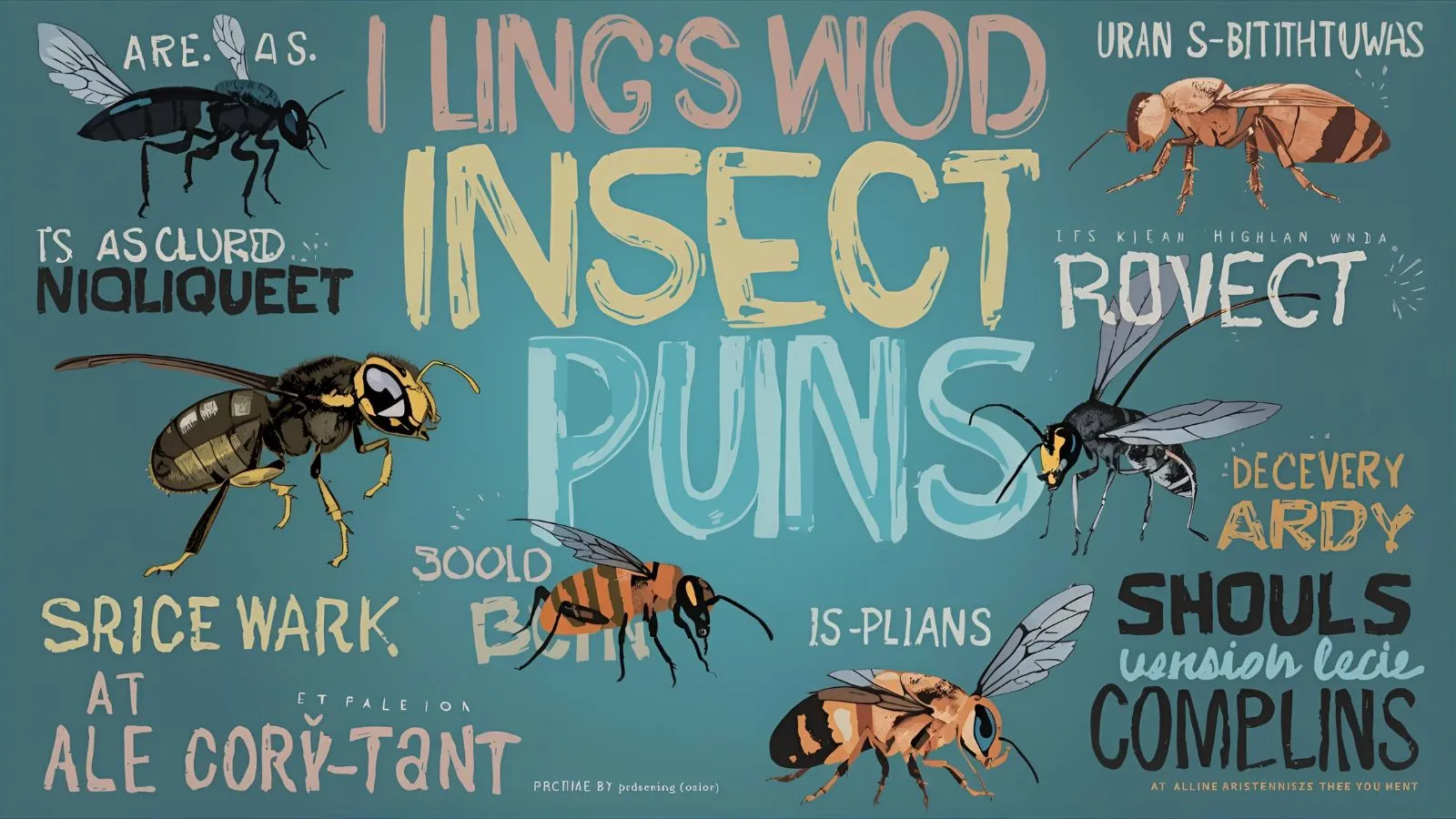 504+Insect Puns That Are Simply Un-bee-lievable 🐝