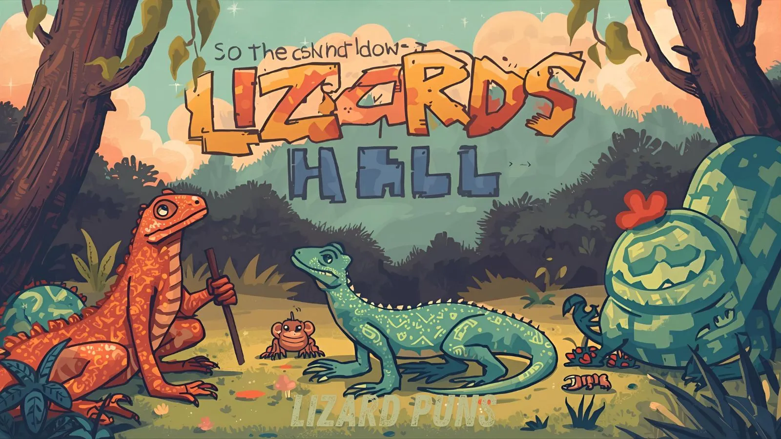 645+Lizard Puns That Will Leave You in Stitches 🦎😂