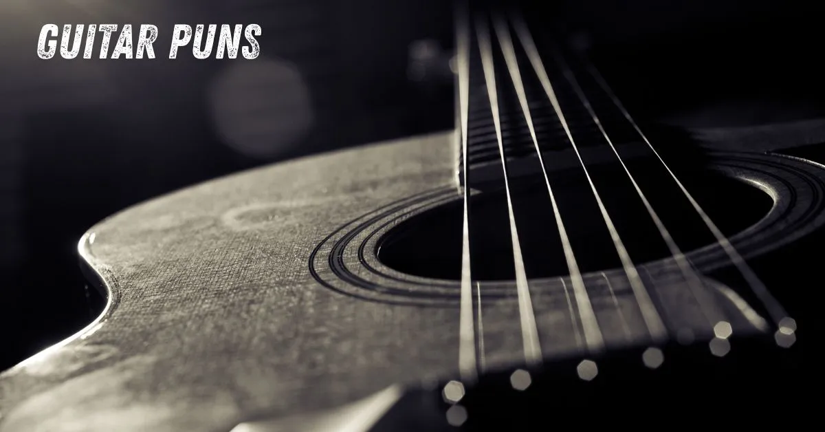 768+Guitar Puns That Hit All the Right Notes